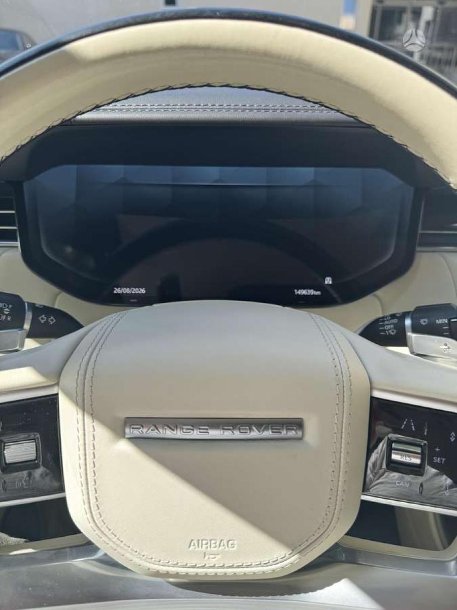 Land Rover Range Rover 2022 Viļņa, ar dzinēja tilpumu 3.00 L un nobraukumu 154 tūkst. km par 96600 €, foto 20 vietnē AUTOMOTO.COM.LV