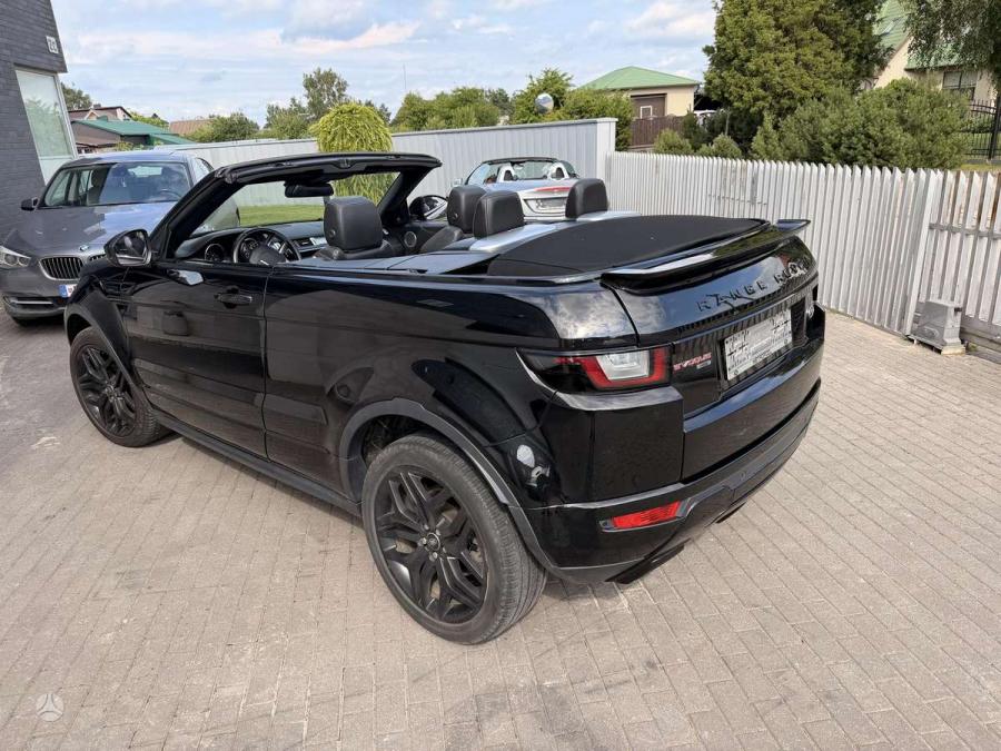 Melns Land Rover Range Rover Evoque 2016 Kauņa, ar dzinēja tilpumu 2.00 L un nobraukumu 160 tūkst. km par 12500 €, foto 4 vietnē AUTOMOTO.COM.LV