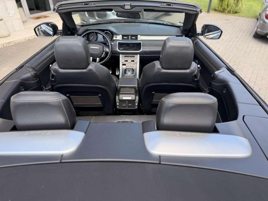 Melns Land Rover Range Rover Evoque 2016 Kauņa, ar dzinēja tilpumu 2.00 L un nobraukumu 160 tūkst. km par 12500 €, foto 5 vietnē AUTOMOTO.COM.LV
