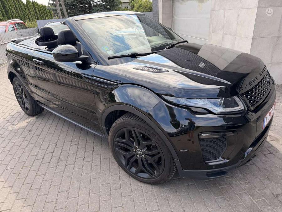 Melns Land Rover Range Rover Evoque 2016 Kauņa, ar dzinēja tilpumu 2.00 L un nobraukumu 160 tūkst. km par 12500 €, foto 10 vietnē AUTOMOTO.COM.LV