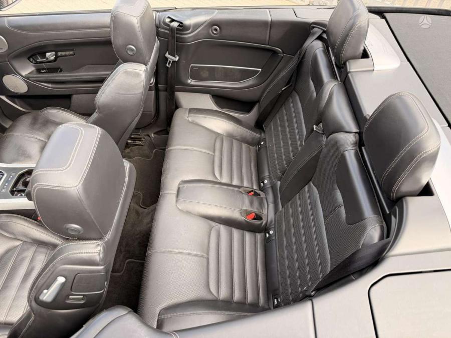 Melns Land Rover Range Rover Evoque 2016 Kauņa, ar dzinēja tilpumu 2.00 L un nobraukumu 160 tūkst. km par 12500 €, foto 13 vietnē AUTOMOTO.COM.LV