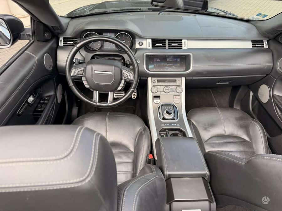 Melns Land Rover Range Rover Evoque 2016 Kauņa, ar dzinēja tilpumu 2.00 L un nobraukumu 160 tūkst. km par 12500 €, foto 15 vietnē AUTOMOTO.COM.LV