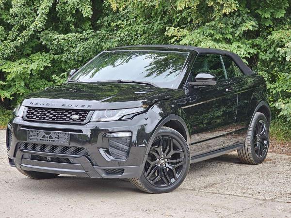 Black Land Rover Range Rover Evoque 2016 in Siauliai, with an engine capacity of 2.00 L and mileage of 175 thousand km for 10950 €, photo 1 on AUTOMOTO.COM.LV