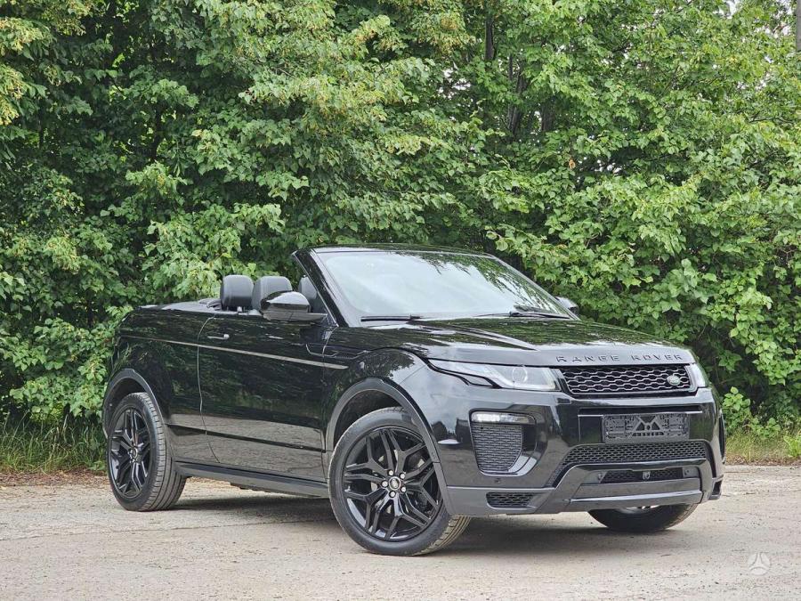 Black Land Rover Range Rover Evoque 2016 in Siauliai, with an engine capacity of 2.00 L and mileage of 175 thousand km for 10950 €, photo 16 on AUTOMOTO.COM.LV
