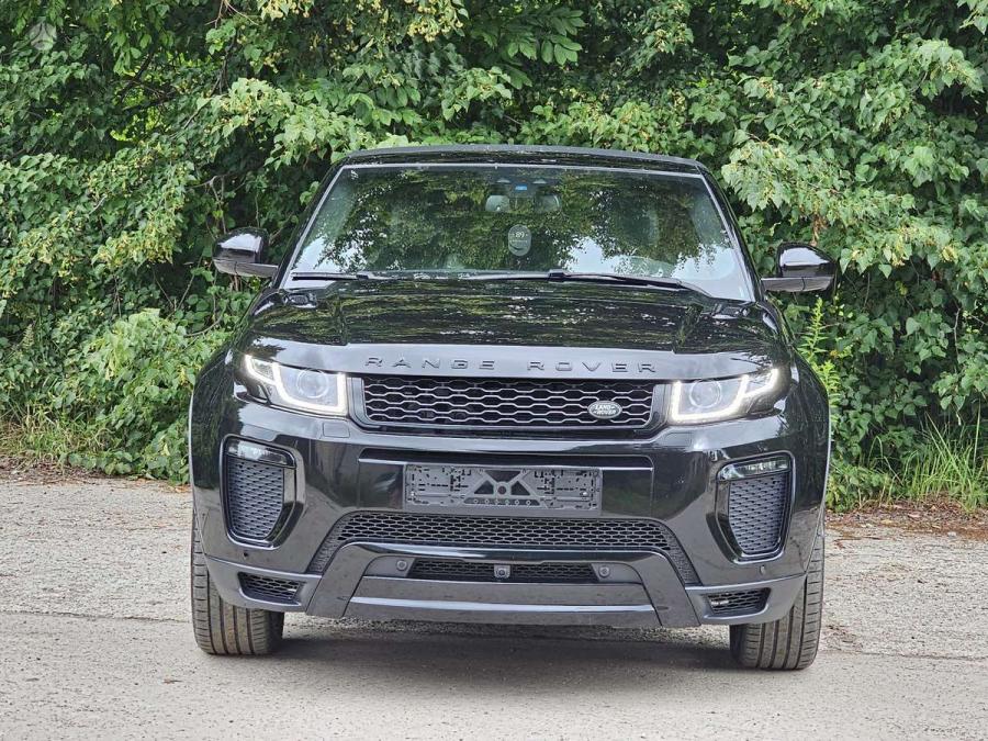 Black Land Rover Range Rover Evoque 2016 in Siauliai, with an engine capacity of 2.00 L and mileage of 175 thousand km for 10950 €, photo 25 on AUTOMOTO.COM.LV