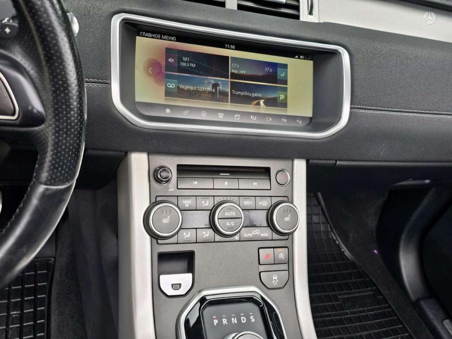 Black Land Rover Range Rover Evoque 2016 in Siauliai, with an engine capacity of 2.00 L and mileage of 175 thousand km for 10950 €, photo 40 on AUTOMOTO.COM.LV