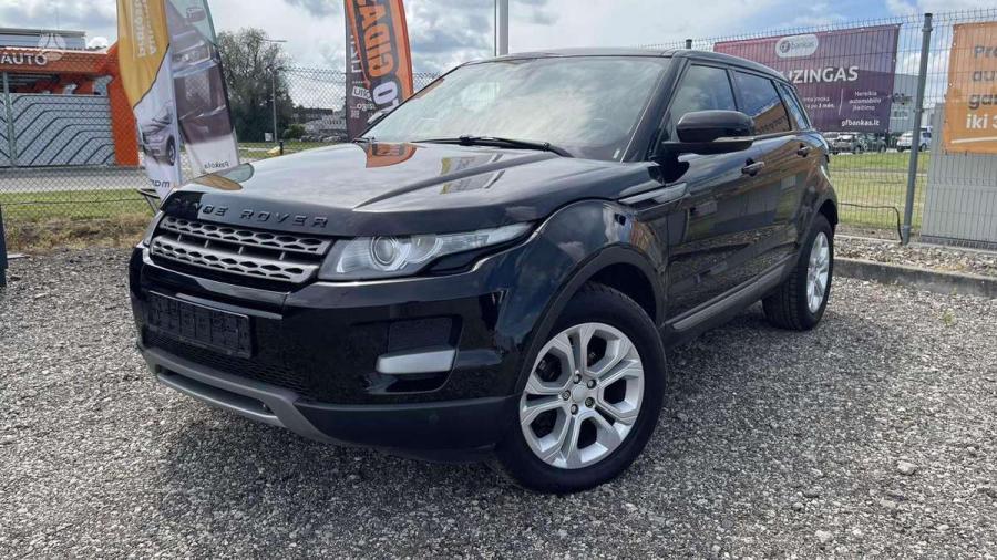 Melns Land Rover Range Rover Evoque 2011 Marijampole, ar dzinēja tilpumu 2.18 L un nobraukumu 275 tūkst. km par 9590 €, foto 8 vietnē AUTOMOTO.COM.LV