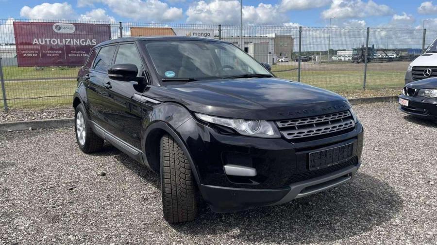 Melns Land Rover Range Rover Evoque 2011 Marijampole, ar dzinēja tilpumu 2.18 L un nobraukumu 275 tūkst. km par 9590 €, foto 9 vietnē AUTOMOTO.COM.LV