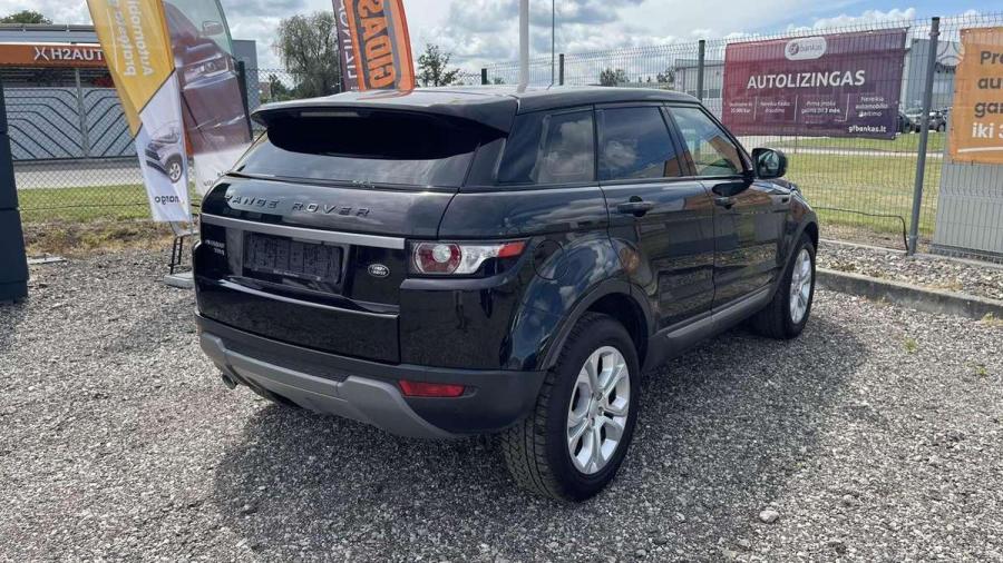 Melns Land Rover Range Rover Evoque 2011 Marijampole, ar dzinēja tilpumu 2.18 L un nobraukumu 275 tūkst. km par 9590 €, foto 12 vietnē AUTOMOTO.COM.LV