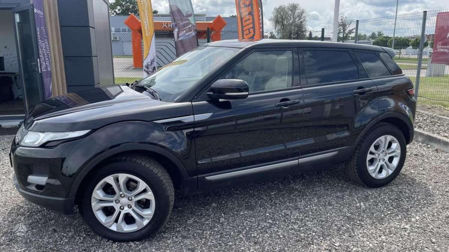 Melns Land Rover Range Rover Evoque 2011 Marijampole, ar dzinēja tilpumu 2.18 L un nobraukumu 275 tūkst. km par 9590 €, foto 14 vietnē AUTOMOTO.COM.LV