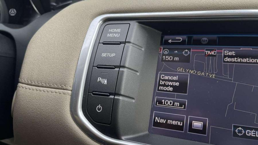 Melns Land Rover Range Rover Evoque 2011 Marijampole, ar dzinēja tilpumu 2.18 L un nobraukumu 275 tūkst. km par 9590 €, foto 30 vietnē AUTOMOTO.COM.LV