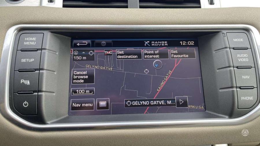 Melns Land Rover Range Rover Evoque 2011 Marijampole, ar dzinēja tilpumu 2.18 L un nobraukumu 275 tūkst. km par 9590 €, foto 32 vietnē AUTOMOTO.COM.LV