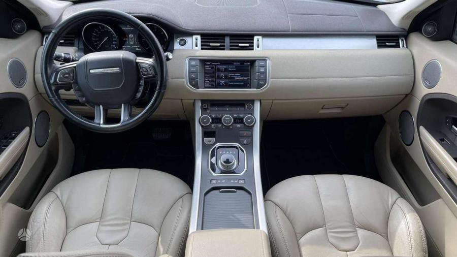 Melns Land Rover Range Rover Evoque 2011 Marijampole, ar dzinēja tilpumu 2.18 L un nobraukumu 275 tūkst. km par 9590 €, foto 43 vietnē AUTOMOTO.COM.LV