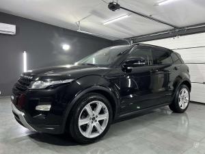 Black Land Rover Range Rover Evoque 2012 in Utena, with an engine capacity of 2.20 L and mileage of 214 thousand km for 9350 €, photo  on AUTOMOTO.COM.LV