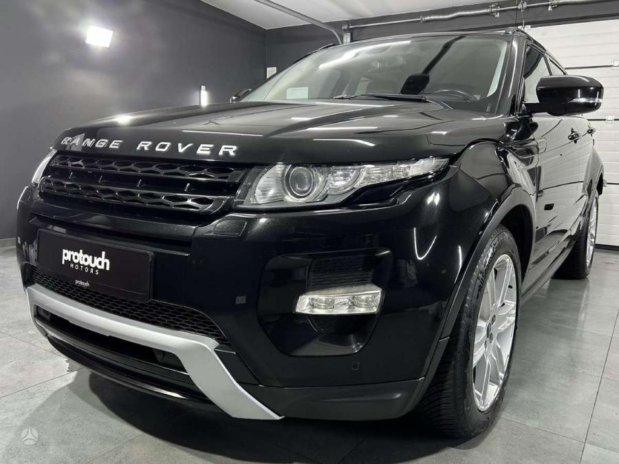Black Land Rover Range Rover Evoque 2012 in Utena, with an engine capacity of 2.20 L and mileage of 214 thousand km for 9350 €, photo 25 on AUTOMOTO.COM.LV