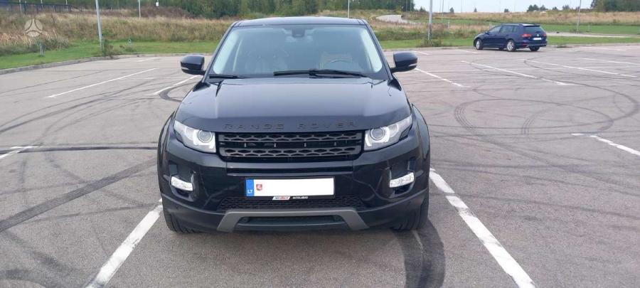 Melns Land Rover Range Rover Evoque 2012 Šauļi, ar dzinēja tilpumu 2.18 L un nobraukumu 290 tūkst. km par 10000 €, foto 1 vietnē AUTOMOTO.COM.LV