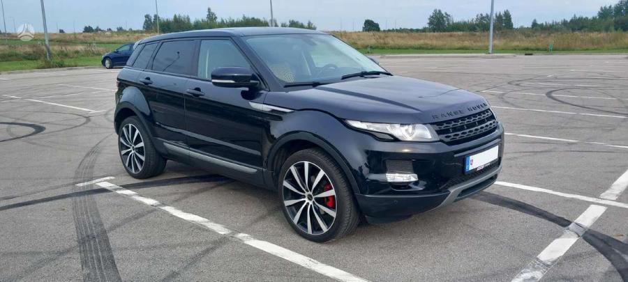 Melns Land Rover Range Rover Evoque 2012 Šauļi, ar dzinēja tilpumu 2.18 L un nobraukumu 290 tūkst. km par 10000 €, foto 3 vietnē AUTOMOTO.COM.LV
