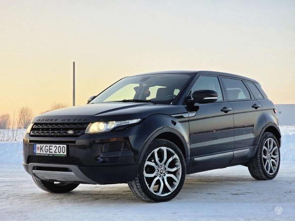 Melns Land Rover Range Rover Evoque 2012 Panevēža, ar dzinēja tilpumu 2.18 L un nobraukumu 227 tūkst. km par 9900 €, foto 2 vietnē AUTOMOTO.COM.LV