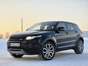 Melns Land Rover Range Rover Evoque 2012 Panevēža, ar dzinēja tilpumu 2.18 L un nobraukumu 227 tūkst. km par 9900 €, foto 2 vietnē AUTOMOTO.COM.LV