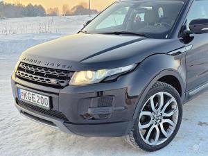 Melns Land Rover Range Rover Evoque 2012 Panevēža, ar dzinēja tilpumu 2.18 L un nobraukumu 227 tūkst. km par 9900 €, foto 5 vietnē AUTOMOTO.COM.LV