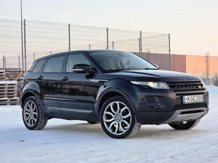 Melns Land Rover Range Rover Evoque 2012 Panevēža, ar dzinēja tilpumu 2.18 L un nobraukumu 227 tūkst. km par 9900 €, foto 6 vietnē AUTOMOTO.COM.LV