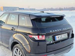 Melns Land Rover Range Rover Evoque 2012 Panevēža, ar dzinēja tilpumu 2.18 L un nobraukumu 227 tūkst. km par 9900 €, foto 22 vietnē AUTOMOTO.COM.LV