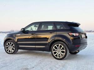 Melns Land Rover Range Rover Evoque 2012 Panevēža, ar dzinēja tilpumu 2.18 L un nobraukumu 227 tūkst. km par 9900 €, foto 25 vietnē AUTOMOTO.COM.LV