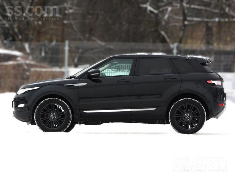 Black Land Rover Range Rover Evoque 2012 in Riga, with an engine capacity of 2.20 L and mileage of 299 thousand km for 11590 €, photo 4 on AUTOMOTO.COM.LV