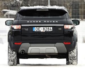 Black Land Rover Range Rover Evoque 2012 in Riga, with an engine capacity of 2.20 L and mileage of 299 thousand km for 11590 €, photo 6 on AUTOMOTO.COM.LV