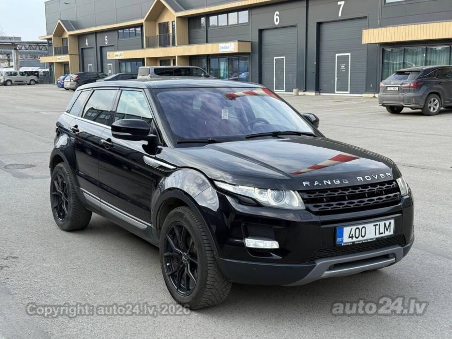 Melns Land Rover Range Rover Evoque 2012 Tallina, ar dzinēja tilpumu 2.20 L un nobraukumu 0 tūkst. km par 11999 €, foto 1 vietnē AUTOMOTO.COM.LV