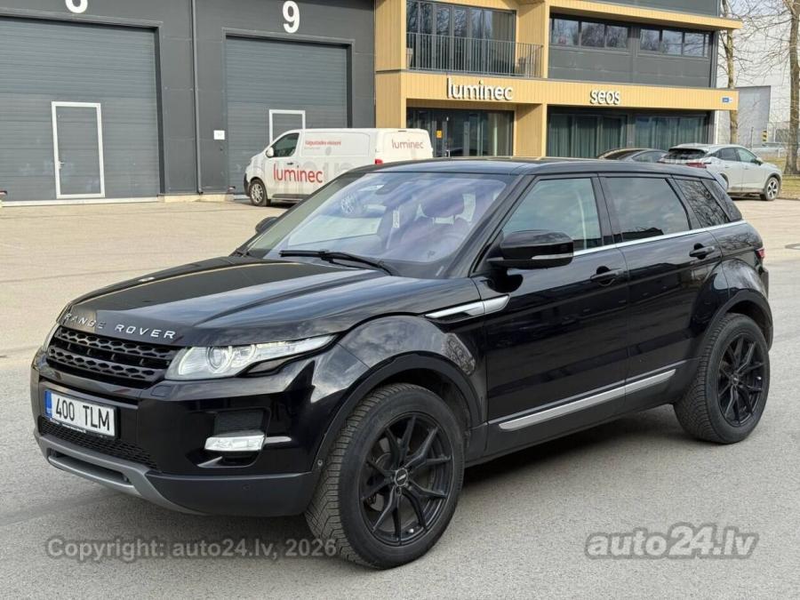 Melns Land Rover Range Rover Evoque 2012 Tallina, ar dzinēja tilpumu 2.20 L un nobraukumu 0 tūkst. km par 11999 €, foto 3 vietnē AUTOMOTO.COM.LV