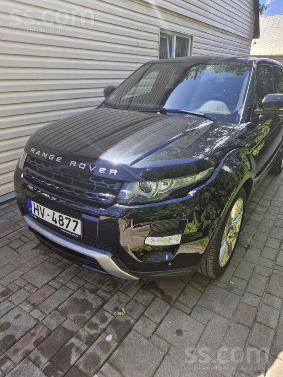 Melns Land Rover Range Rover Evoque 2012 Preiļi, ar dzinēja tilpumu 2.00 L un nobraukumu 201 tūkst. km par 9000 €, foto 3 vietnē AUTOMOTO.COM.LV