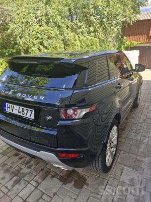 Melns Land Rover Range Rover Evoque 2012 Preiļi, ar dzinēja tilpumu 2.00 L un nobraukumu 201 tūkst. km par 9000 €, foto 5 vietnē AUTOMOTO.COM.LV