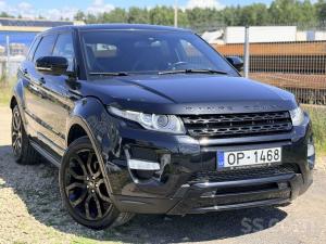 Melns Land Rover Range Rover Evoque 2012 Rīga, ar dzinēja tilpumu 2.20 L un nobraukumu 223 tūkst. km par 12995 €, foto  vietnē AUTOMOTO.COM.LV