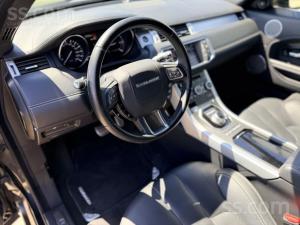 Black Land Rover Range Rover Evoque 2012 in Riga, with an engine capacity of 2.20 L and mileage of 223 thousand km for 12995 €, photo 13 on AUTOMOTO.COM.LV