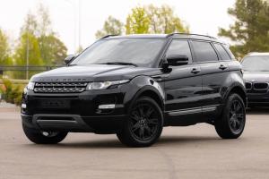 Black Land Rover Range Rover Evoque 2012 in Jelgava, with an engine capacity of 2.20 L and mileage of 95 thousand km for 10500 €, photo  on AUTOMOTO.COM.LV