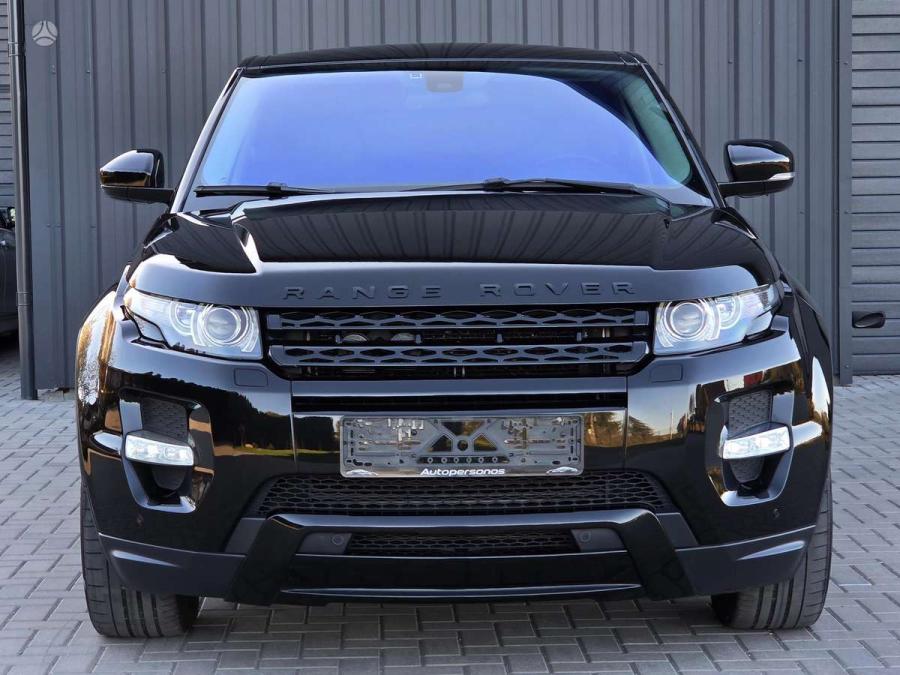 Черный Ленд Ровер Рендж Ровер Эвок 2012 в Каунас, объемом двигателя 2.20 л и пробегом 260 тыс. км за 10999 €, фото 5 на AUTOMOTO.COM.LV