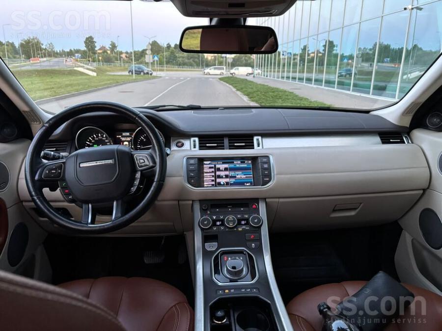 Black Land Rover Range Rover Evoque 2012 in Riga, with an engine capacity of 2.20 L and mileage of 183 thousand km for 10500 €, photo 20 on AUTOMOTO.COM.LV