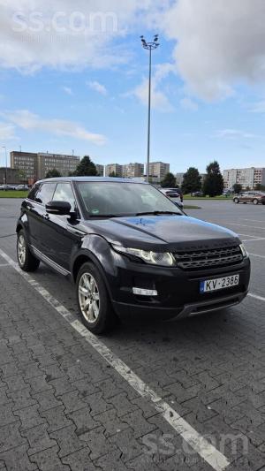 Melns Land Rover Range Rover Evoque 2012 Rīga, ar dzinēja tilpumu 2.20 L un nobraukumu 230 tūkst. km par 10700 €, foto 3 vietnē AUTOMOTO.COM.LV