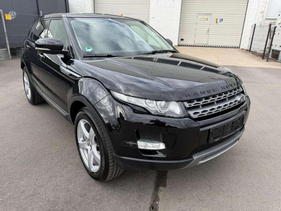 Black Land Rover Range Rover Evoque 2012 in Marijampole, with an engine capacity of 2.18 L and mileage of 184 thousand km for 10100 €, photo 4 on AUTOMOTO.COM.LV