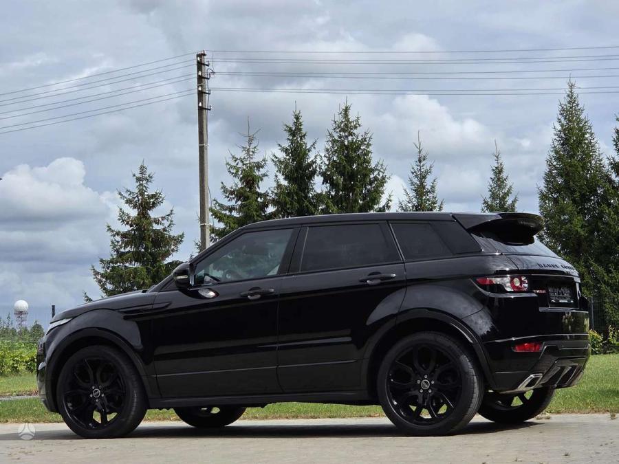 Melns Land Rover Range Rover Evoque 2012 Kauņa, ar dzinēja tilpumu 2.20 L un nobraukumu 260 tūkst. km par 10999 €, foto 6 vietnē AUTOMOTO.COM.LV