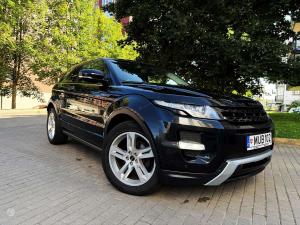 Black Land Rover Range Rover Evoque 2012 in Vilnius, with an engine capacity of 2.18 L and mileage of 267 thousand km for 9300 €, photo 3 on AUTOMOTO.COM.LV