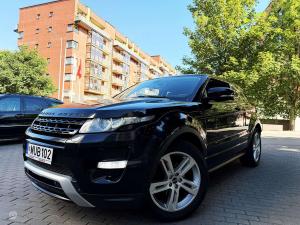 Black Land Rover Range Rover Evoque 2012 in Vilnius, with an engine capacity of 2.18 L and mileage of 267 thousand km for 9300 €, photo 6 on AUTOMOTO.COM.LV