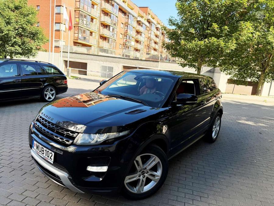 Black Land Rover Range Rover Evoque 2012 in Vilnius, with an engine capacity of 2.18 L and mileage of 267 thousand km for 9300 €, photo 7 on AUTOMOTO.COM.LV