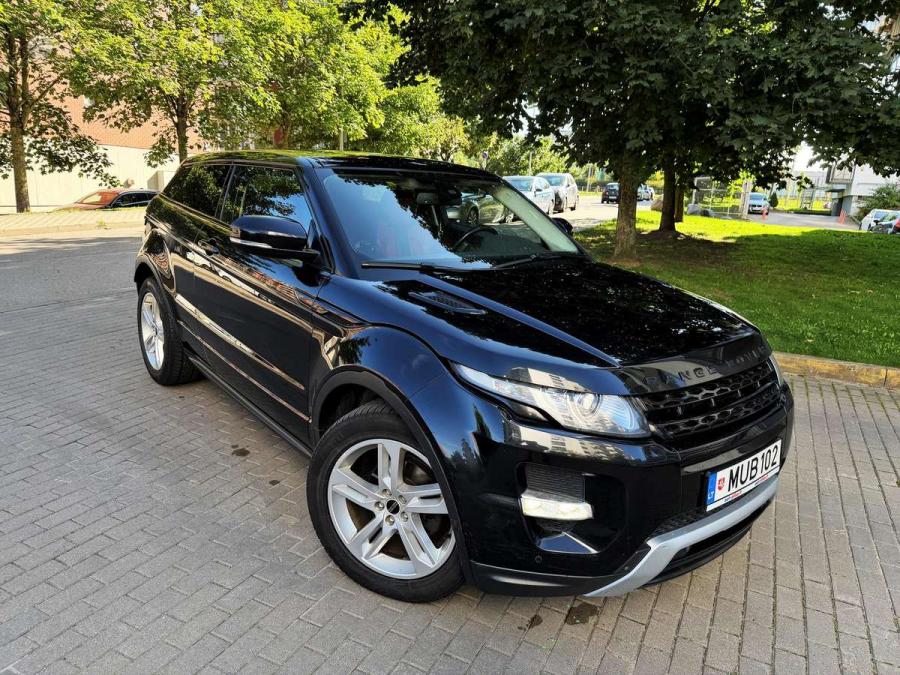 Black Land Rover Range Rover Evoque 2012 in Vilnius, with an engine capacity of 2.18 L and mileage of 267 thousand km for 9300 €, photo 14 on AUTOMOTO.COM.LV