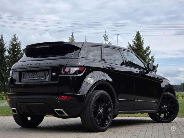 Black Land Rover Range Rover Evoque 2012 in Kaunas, with an engine capacity of 2.20 L and mileage of 260 thousand km for 10999 €, photo 9 on AUTOMOTO.COM.LV