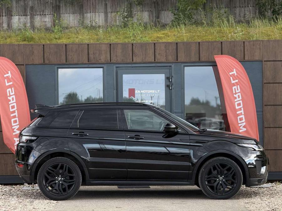 Black Land Rover Range Rover Evoque 2012 in Vilnius, with an engine capacity of 2.18 L and mileage of 252 thousand km for 11550 €, photo 5 on AUTOMOTO.COM.LV