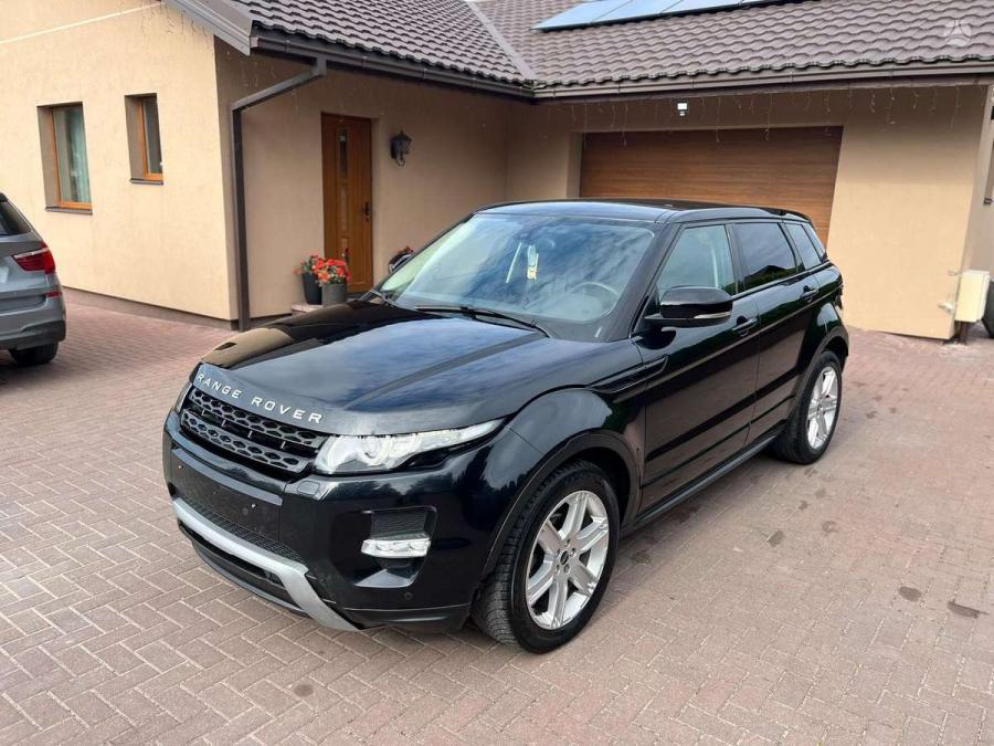 Black Land Rover Range Rover Evoque 2012 in Utena, with an engine capacity of 2.18 L and mileage of 126 thousand km for 6350 €, photo 3 on AUTOMOTO.COM.LV