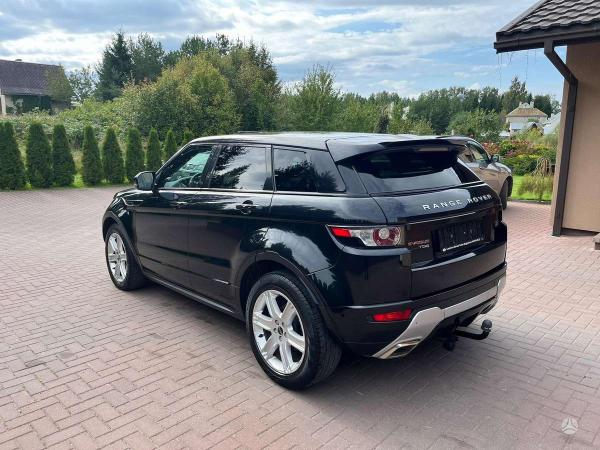 Melns Land Rover Range Rover Evoque 2012 Utena, ar dzinēja tilpumu 2.18 L un nobraukumu 126 tūkst. km par 6350 €, foto 4 vietnē AUTOMOTO.COM.LV