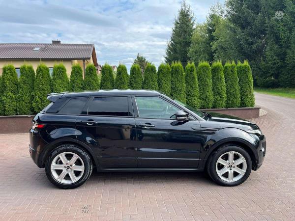 Melns Land Rover Range Rover Evoque 2012 Utena, ar dzinēja tilpumu 2.18 L un nobraukumu 126 tūkst. km par 6350 €, foto 7 vietnē AUTOMOTO.COM.LV